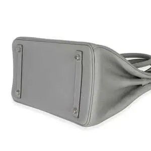 Hermès Togo Birkin 30 Phw - Gray