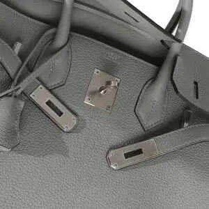 Hermès Togo Birkin 30 Phw - Gray