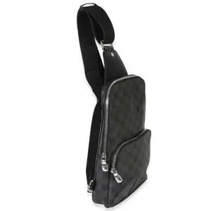 LOUIS VUITTON Damier Graphite Canvas Avenue Slingbag