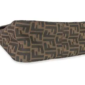 Fendi Zucca Canvas Mama Baguette Shoulder Bag