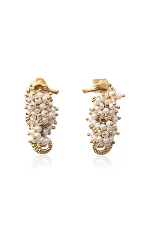 Jacquemus Les Boucles Hippocampes - Gold