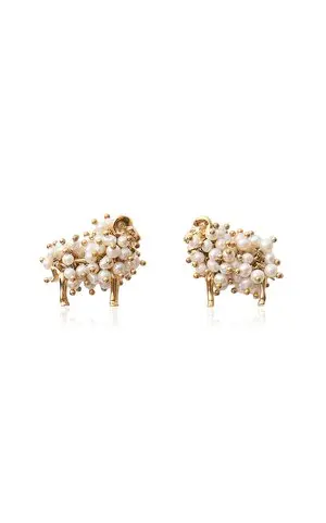 Jacquemus Les Boucles Mouflon - Gold