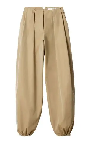 Jacquemus The Melao Pleated Balloon-leg Pants - Neutral