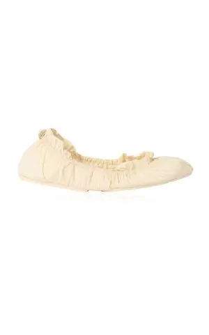 Jacquemus Les Pietra Ballerines Flats - Yellow