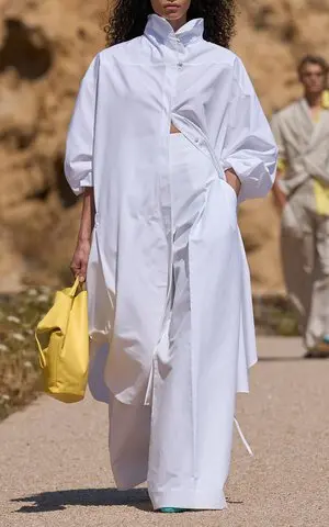 Jacquemus Rocher Long Cotton Shirt