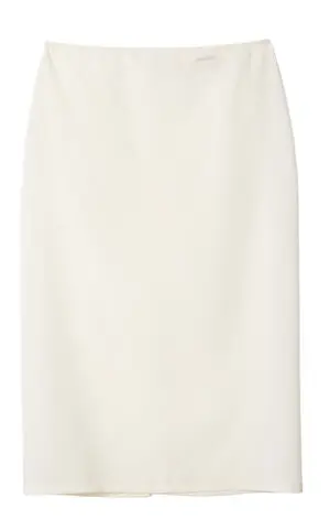 JACQUEMUS The Venetia Mid-Rise Virgin-Wool Midi Skirt