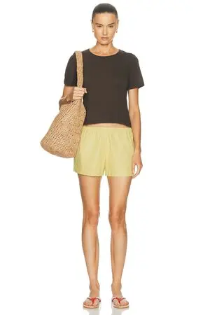 LESET Milo Crop Tee