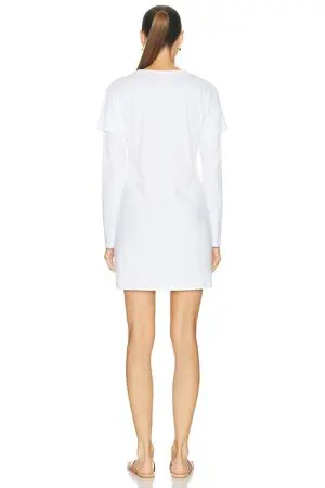 LESET Margo Layered Mini Dress