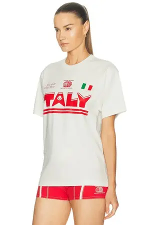MADE SOME SPORTSWEAR Italy Tee In White