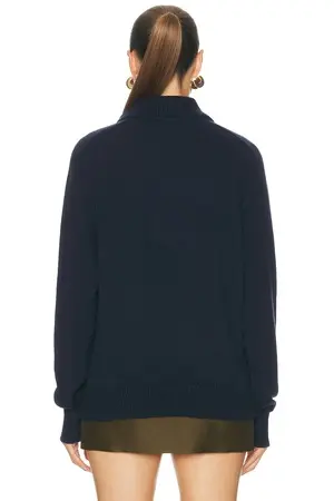 Khaite Jackson Cashmere Sweater - Midnight Navy