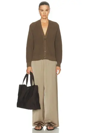 Jenni Kayne Cropped Cotton Cocoon Cardigan