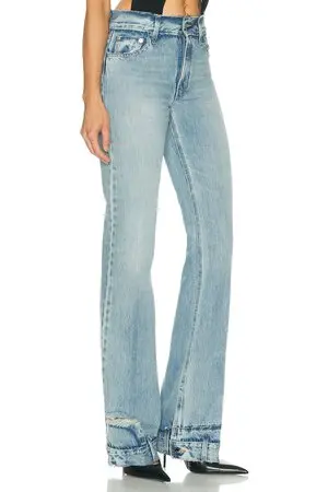 HAIKURE Flora Cut Flare Leg