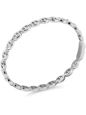 DEVATA Mariner Anchor Chain Bangle Bracelet