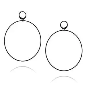 JAREDJAMIN Nyx Halo Textured Hoop Earrings