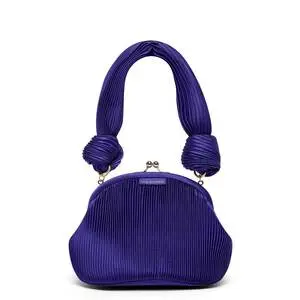 Lulu Guinness Satin Plisse Lois Bag