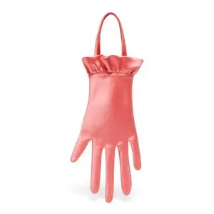 Lulu Guinness Satin Handbag - Pink