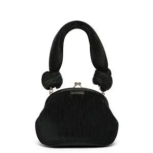 Lulu Guinness Satin Plisse Lois Bag