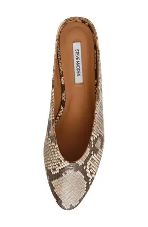Steve Madden Sherman Mule - Snake Multi