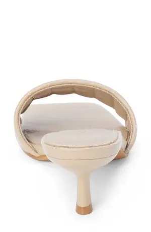 Matisse Rosana Kitten Heel Slide Sandal - Tan