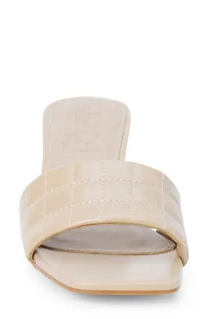 Matisse Rosana Kitten Heel Slide Sandal - Tan