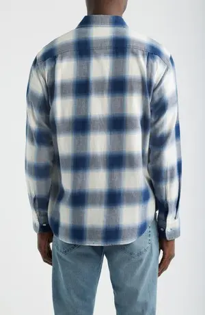 Madewell Teamkit Flannel Button-up Work Shirt