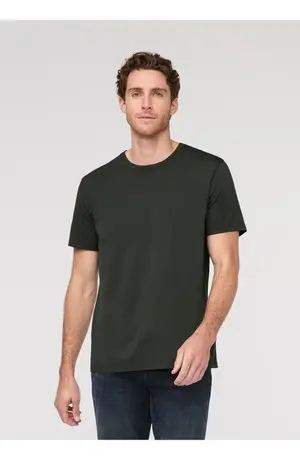 DUER Purepima Only Tee - Evergreen