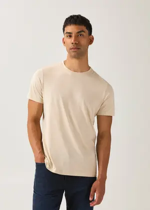 DUER Purepima Only Tee - Oat