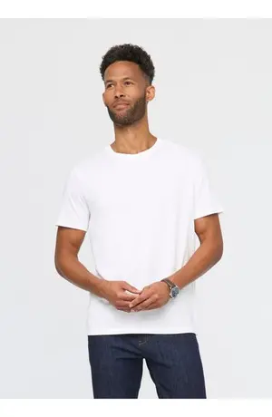 DUER Purepima Only Tee - White