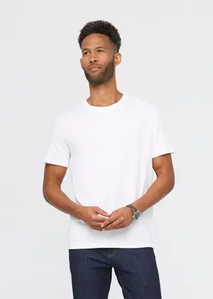 DUER Purepima Only Tee - White