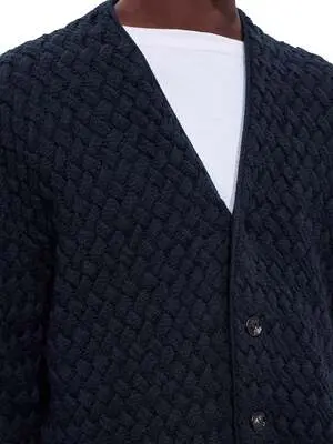 Bottega Veneta Cable-knit Wool Cardigan