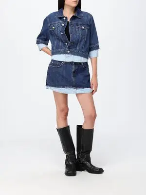 7 For All Mankind Short Sleeve Denim Jacket