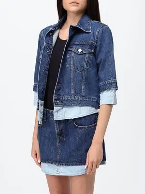 7 For All Mankind Short Sleeve Denim Jacket