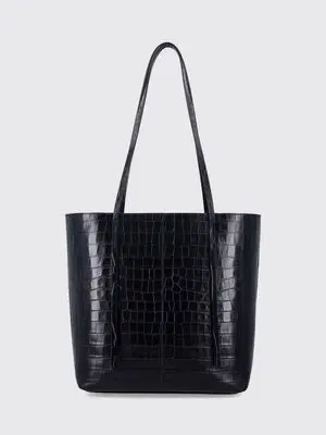 BY MALENE BIRGER Croc-effect Calf Leather Shoulder Bag