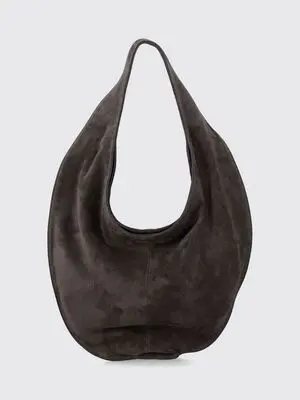 MAEDEN Market Shoulder Bag In Suede Calf Leather
