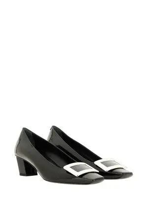 ROGER VIVIER Belle Vivier Patent Leather Pumps