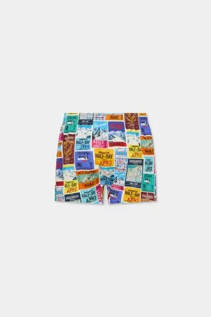 Dsquared2 Ski Pass Boxer - Fantasy