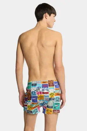 Dsquared2 Ski Pass Boxer - Fantasy