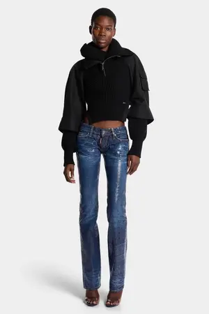 Dsquared2 Snowball Knit Kaban