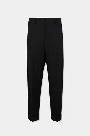 Dsquared2 Pinstriped Wide Pleat Pant
