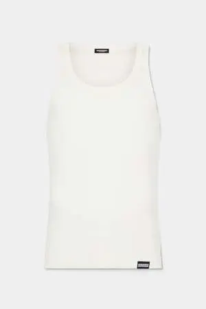 Dsquared2 Basic Tank Top - White