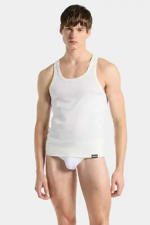 Dsquared2 Basic Tank Top - White