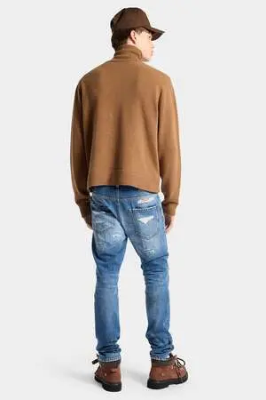 Dsquared2 Worker Wash Teddy Jeans