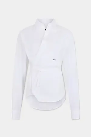 Dsquared2 Wrap Shirt - White