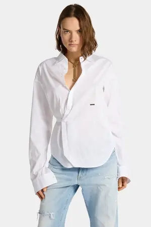 Dsquared2 Wrap Shirt - White