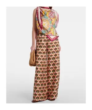 La DoubleJ Florette Placée Asymmetric Silk Twill Top
