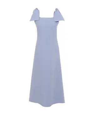 Chloé Bow-detailed Sleeveless Dress