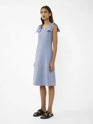 Chloé Bow-detailed Sleeveless Dress