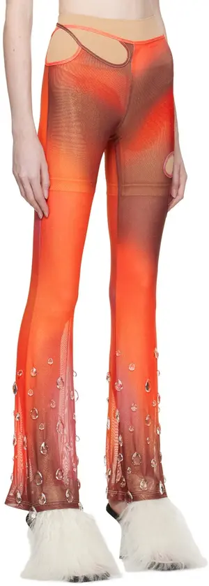 Gcds Sita Drops Flared Trousers