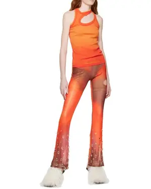 Gcds Sita Drops Flared Trousers