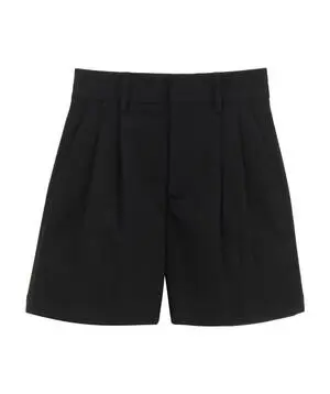 Red Valentino High Waist Mini Shorts - Black